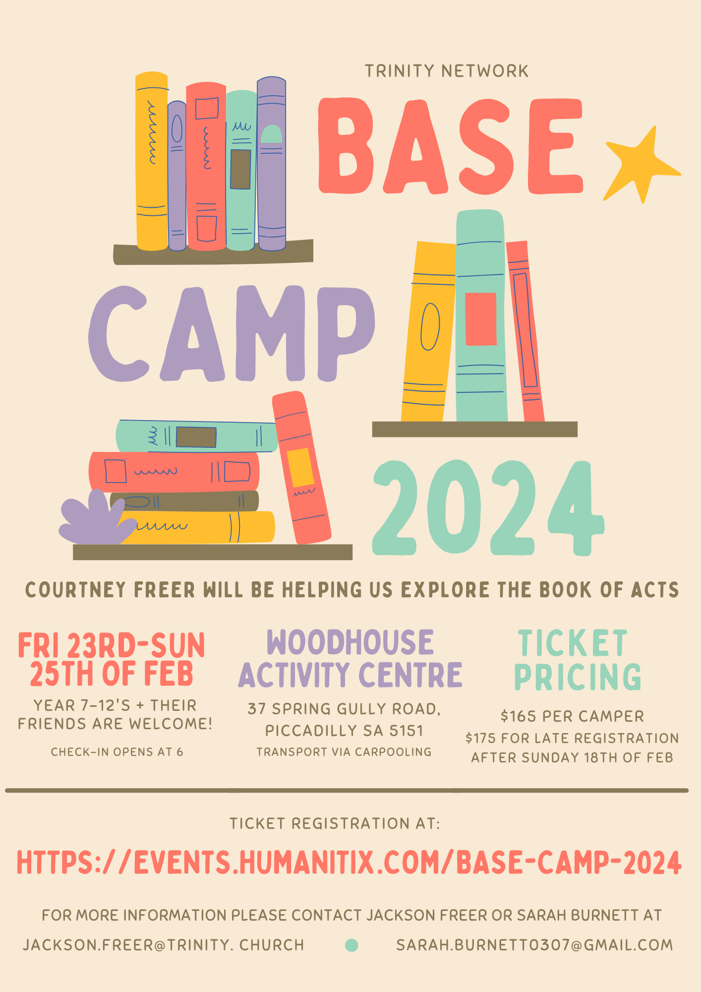 Base Camp 2024 (Years 7-12) | Trinity Church Modbury